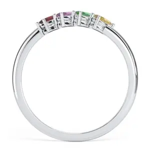 Jewlr 4 Stone Marquise Ring