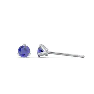Jewlr Birthstone Martini Stud Earrings