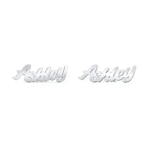 Jewlr Personalized Name Stud Earrings