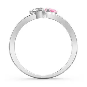 Jewlr Twin Hearts Ring