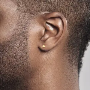 Jewlr Triangle Shape Single Stud