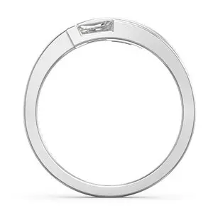 Jewlr Double Baguette Bypass Ring