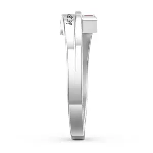 Jewlr Double Baguette Bypass Ring