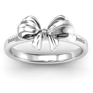 Jewlr Papillon Bow Ring