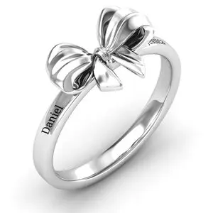 Jewlr Papillon Bow Ring