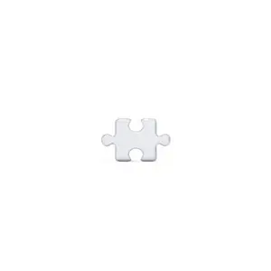 Jewlr Puzzle Piece Shape Single Stud