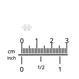 Jewlr Puzzle Piece Shape Single Stud
