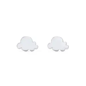 Jewlr Cloud Shape Stud Earrings