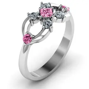 Jewlr Princess Center Infinity Ring