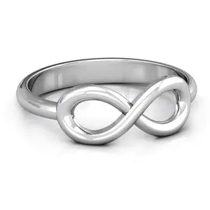 Jewlr Classic Infinity Ring - Sterling Silver