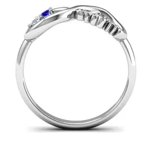 Jewlr 2-10 Stone Nana Infinity Ring