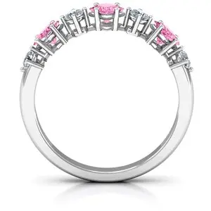 Jewlr Shape Of Her Heart Band Ring
