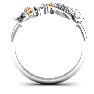 Jewlr 5 Stone Infinity With Soaring Butterflies