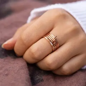 Jewlr Stacking Number Ring