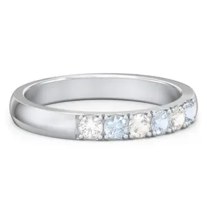 Jewlr 3 11 Gemstone Affinity Ring - Sterling Silver