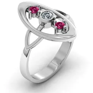 Jewlr Soulful Window" Ring