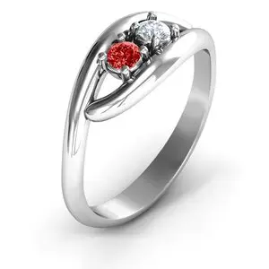 Jewlr Perfect Pair Couple's Ring