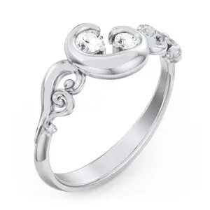 Jewlr Cradle Of Love" Ring
