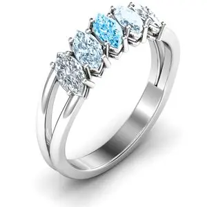 Jewlr Angled Marquise Ring