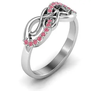 Jewlr Everlasting Infinity Ring With Gemstones