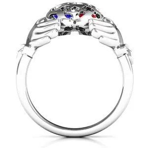 Jewlr Caged Hearts Claddagh Ring