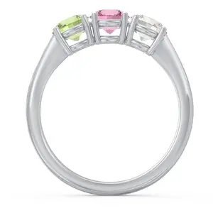 Jewlr Radiant Trinity Ring