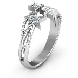 Jewlr Twinkling Starlight Ring