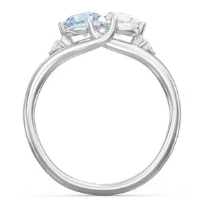 Jewlr Darling Duo Double Gemstone Ring