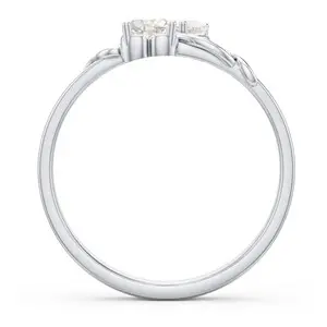 Jewlr Heart Of Hearts With Accent Stones Ring