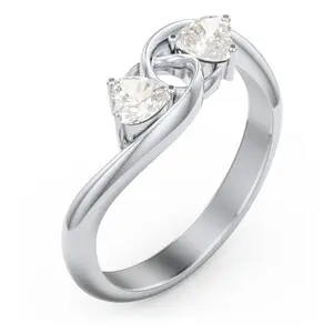 Jewlr Two Of Hearts Pinky Promise Ring