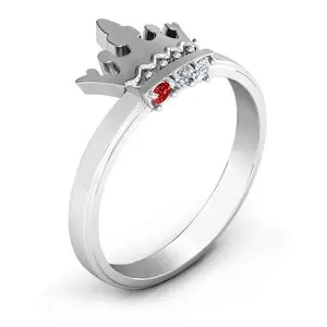 Jewlr Royal Family Princess Tiara Ring