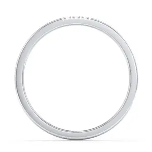 Jewlr Minimalist Band With Micro-pavé Stones