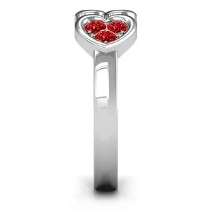 Jewlr Heart To Heart Wraparound Ring