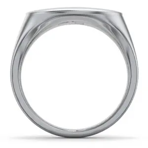 Jewlr Pavé Initial Signet Ring J