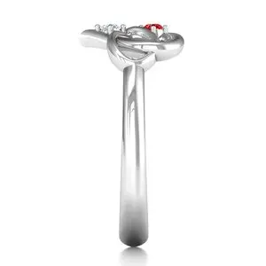 Jewlr Together Forever Two-stone Ring