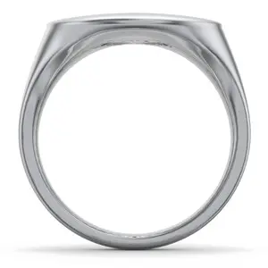 Jewlr Pavé Initial Signet Ring Q