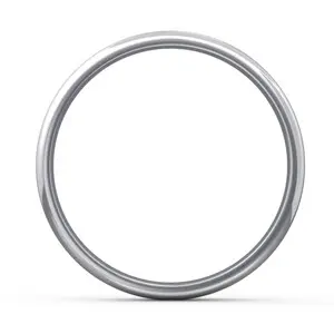 Jewlr Classic Half Round Wedding Band 4mm Width
