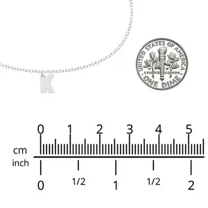 Jewlr Initial Bracelet With 4 Letters Modern