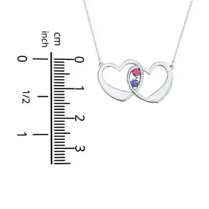Jewlr Merging Hearts Pendant