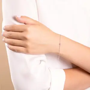 Jewlr Flower Cluster Bracelet