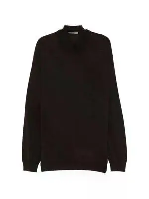 Corneliani Mock-neck Virgin-wool Sweater