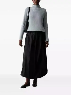 Marc O'polo Ribbed-knit Raglan-sleeve Sweater - Blue