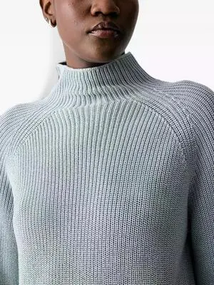 Marc O'polo Ribbed-knit Raglan-sleeve Sweater