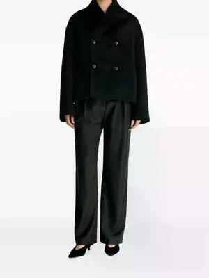 Loulou De Saison Double-breasted V-neck Jacket