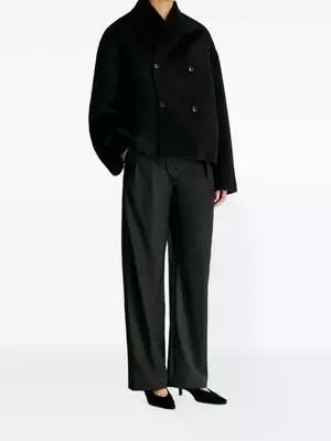 Loulou De Saison Double-breasted V-neck Jacket