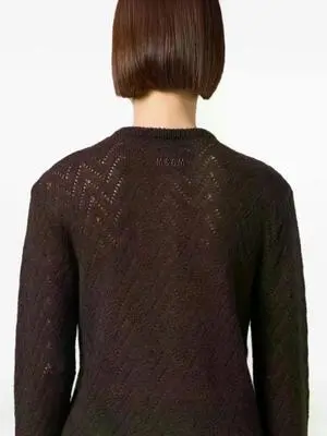 MSGM Ruffle-trim Cardigan