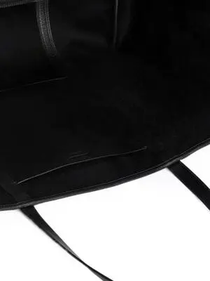 JIL SANDER Foro Grained Leather Tote Bag