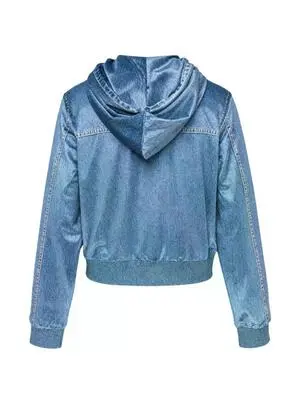 Rag & Bone Miramar Velvet Hoodie