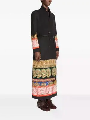 Dries Van Noten Embroidered Wool Coat