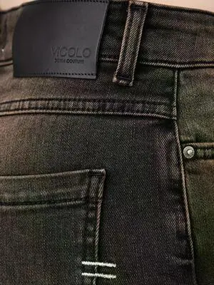 VICOLO Gisele Icon Faded Flared Jeans